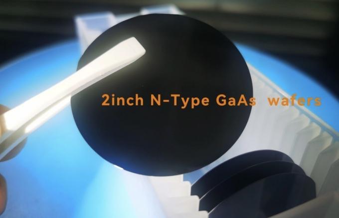 2 "S Doped GaP halfgeleider EPI Wafer N Type P Type 250um 300um Lichtdioden