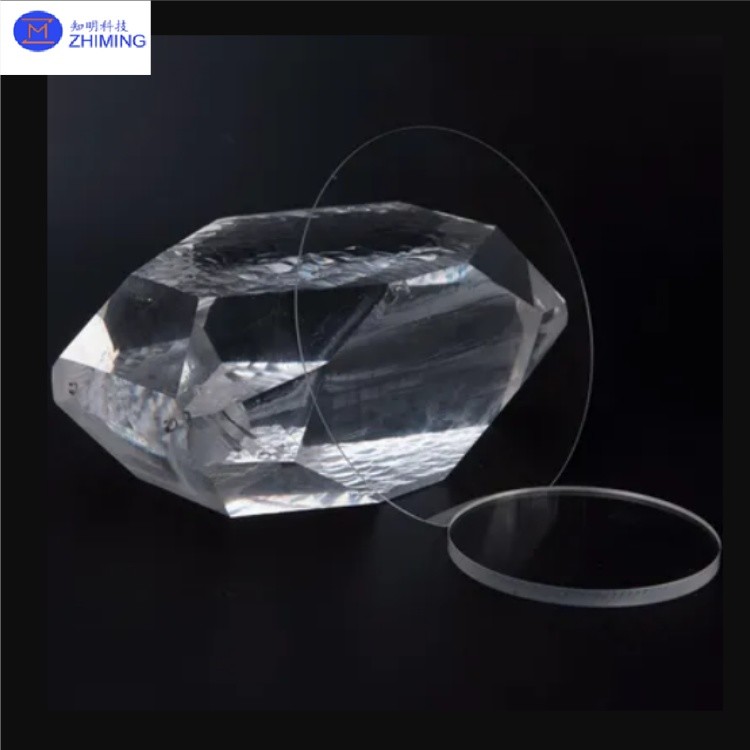 3Inch Optical Grade Quartz Wafer Transmittance >92% Semiconductor Glass ...